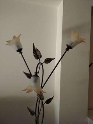 Piantana in frrro battuto