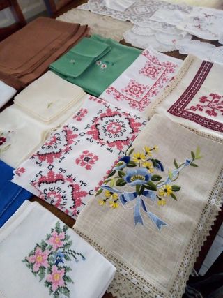 composizione Lourdes tutto a mano