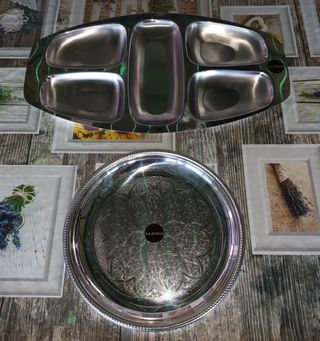 Vassoi in acciaio
