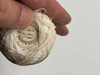 gomitolo cotone ANCORA 20gr n40 bianco