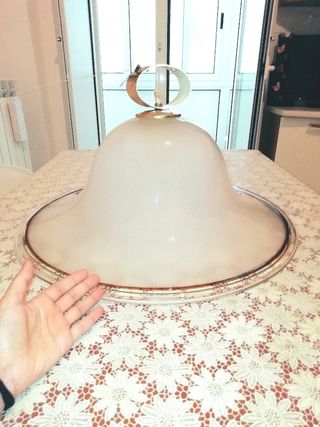 Lampadario a sospensione, vintage vetro murano