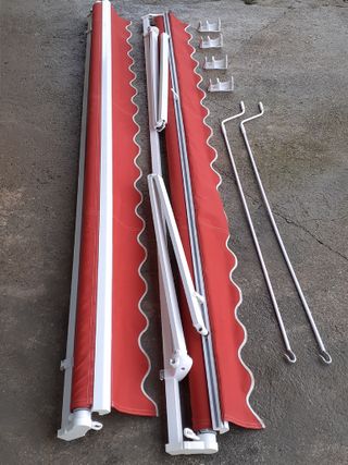 DUE TENDE DA SOLE A BRACCI ESTENDEBILI TEMPOTEST