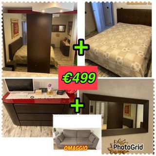 Camera matrimoniale DIVANO OMAGGIO