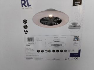 plafoniera con ventilatore integrato