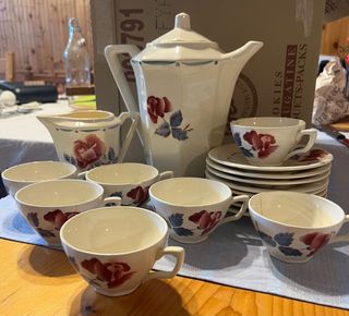 Servizio da tè/caffè vintage francese