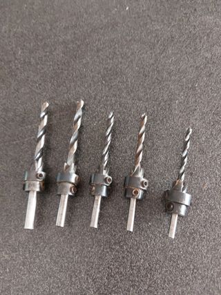 Punte per legno con svasatori regolabili