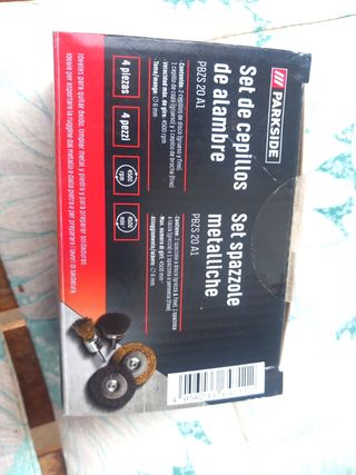 Set spazzole netalliche