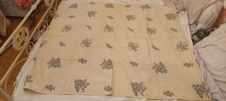 tovaglia in cotone grosso nuova