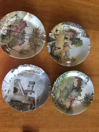 Piatti da appendere le 4 Stagioni