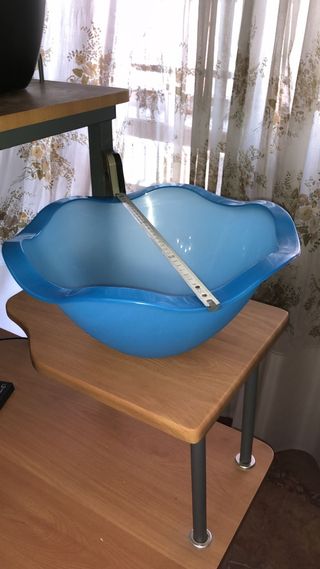 grande ciotola insalatiera in plastica