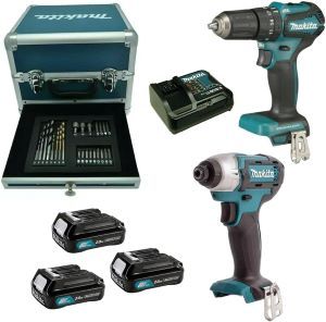 Kit Makita Trapano+Avvitatore ad impulsi CLX228SAX