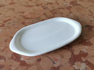 Vassoio per antipasti - ceramica, bianco