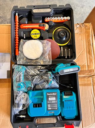 Trapano avvitatore 48v con due batteria