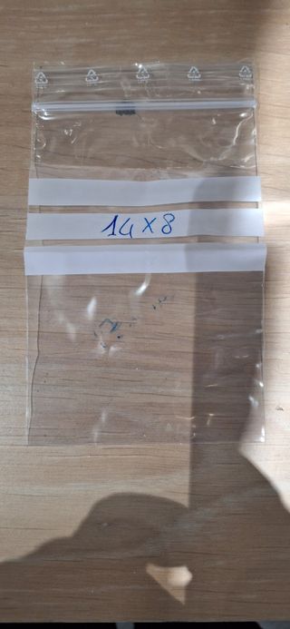 Busta ermetiche 14x 8 100 pz 6€