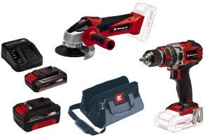 Trapano avvitatore a percussione + Smerigliatrice