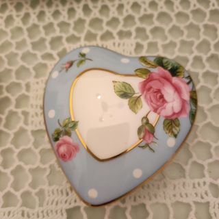 scatolina royal Albert Polka Blu