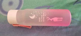 Borraccia con stampa cervo rosa