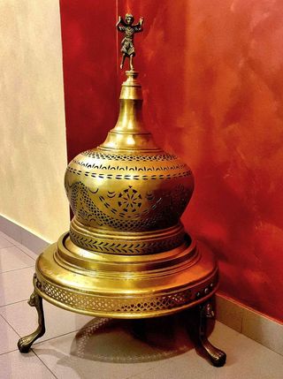 Maestoso braciere a campana h.90cm