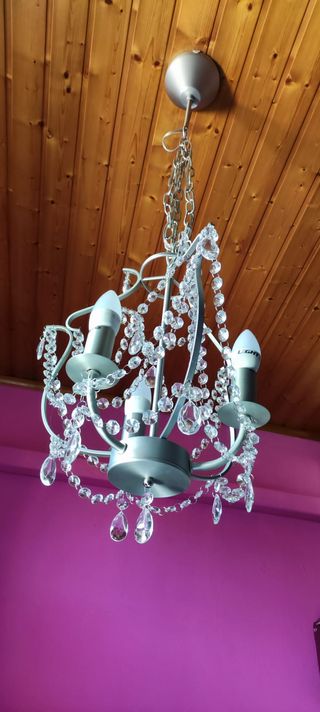 Lampada stile candelabro, tre lampadine