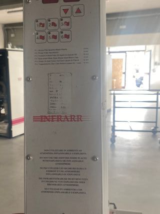 Lampada infrarossi per carrozzeria
