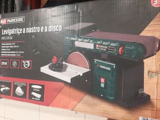 Levigatrice a nastro e a disco