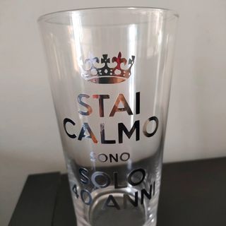 Bicchiere personalizzato per i 40 anni