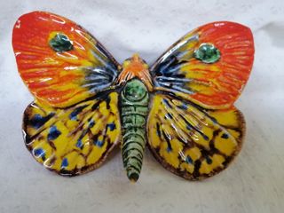 farfalla in ceramica
