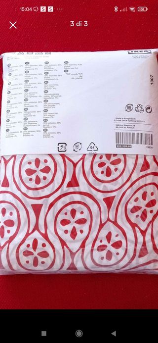 Tende lunghe fantasia Ikea