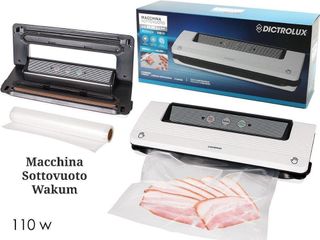 Macchina per sottovuoto
Dictrolux
110 w
Con piedin