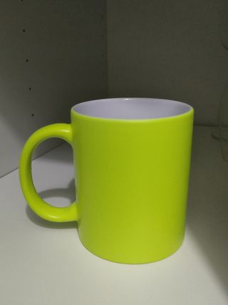 Tazza giallo fluo