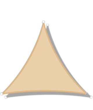 tenda sole vela M 3x3x3 sabbia trangolo