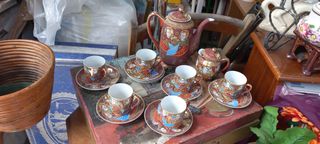 bellissimo servizio Giapponese in fine porcellana