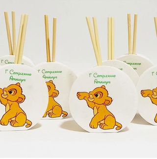 Profumatore battesimo bimbo Simba re leone