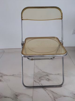 sedia plia anomia castelli piretti vintage Italy