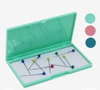 portaspille, aghi magnete color rosa