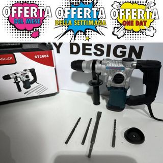 🔥Demolitore Tassellatore Scarpellatore Trapano 🔥