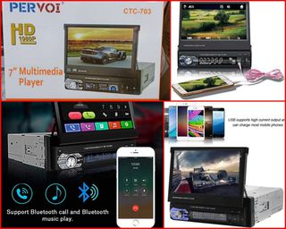 VENDO NUOVO STEREO 1 DIN BLUETOOTH USB AUX VIVAVOC