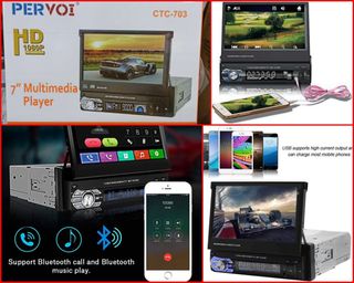 VENDO NUOVO STEREO 1 DIN BLUETOOTH USB AUX VIVAVOC