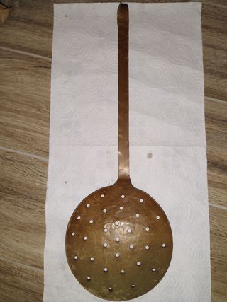 Set mestoli in rame vintage