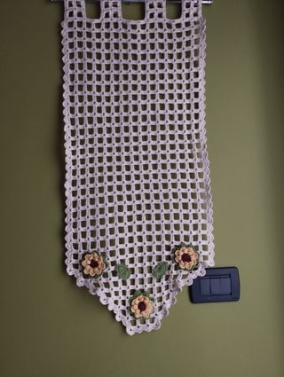 tendine dietro vetri