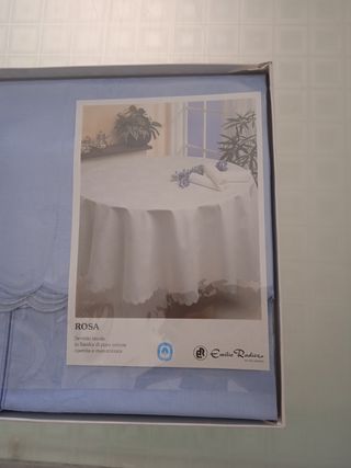 tovaglia di puro cotone da 12