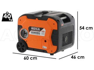 Generatore di corrente ad inverter da 3,6 kW Mosa