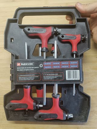 Set di chiavi a brugola a stella torx parkside