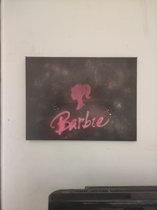 Quadro Tela Barbie