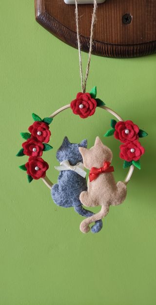 Decorazione gatti