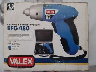 Cacciavite a batteria in valigetta VALEX RFG480
