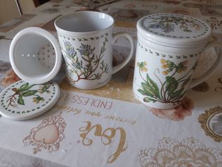 Tazze per tisana con coperchio