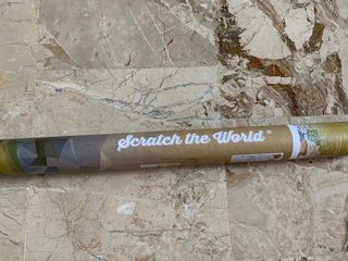 Quadro scratch the world