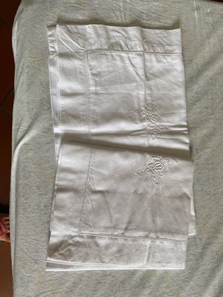 coppia federe vintage