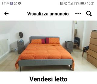 Letto matrimoniale nuovo